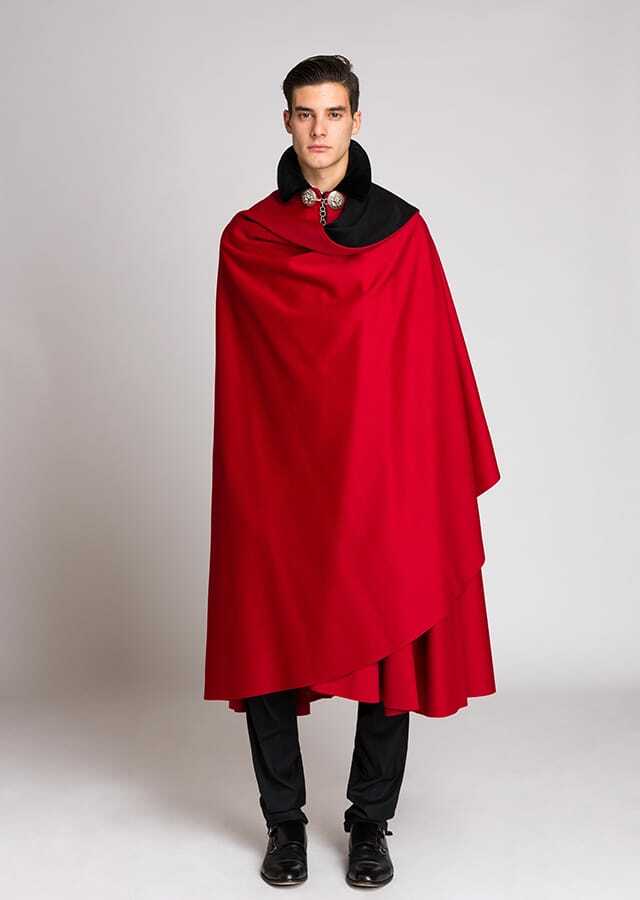 Tabarro Herren neue italy Venezia handarbeit in Organic Wolle | eBay