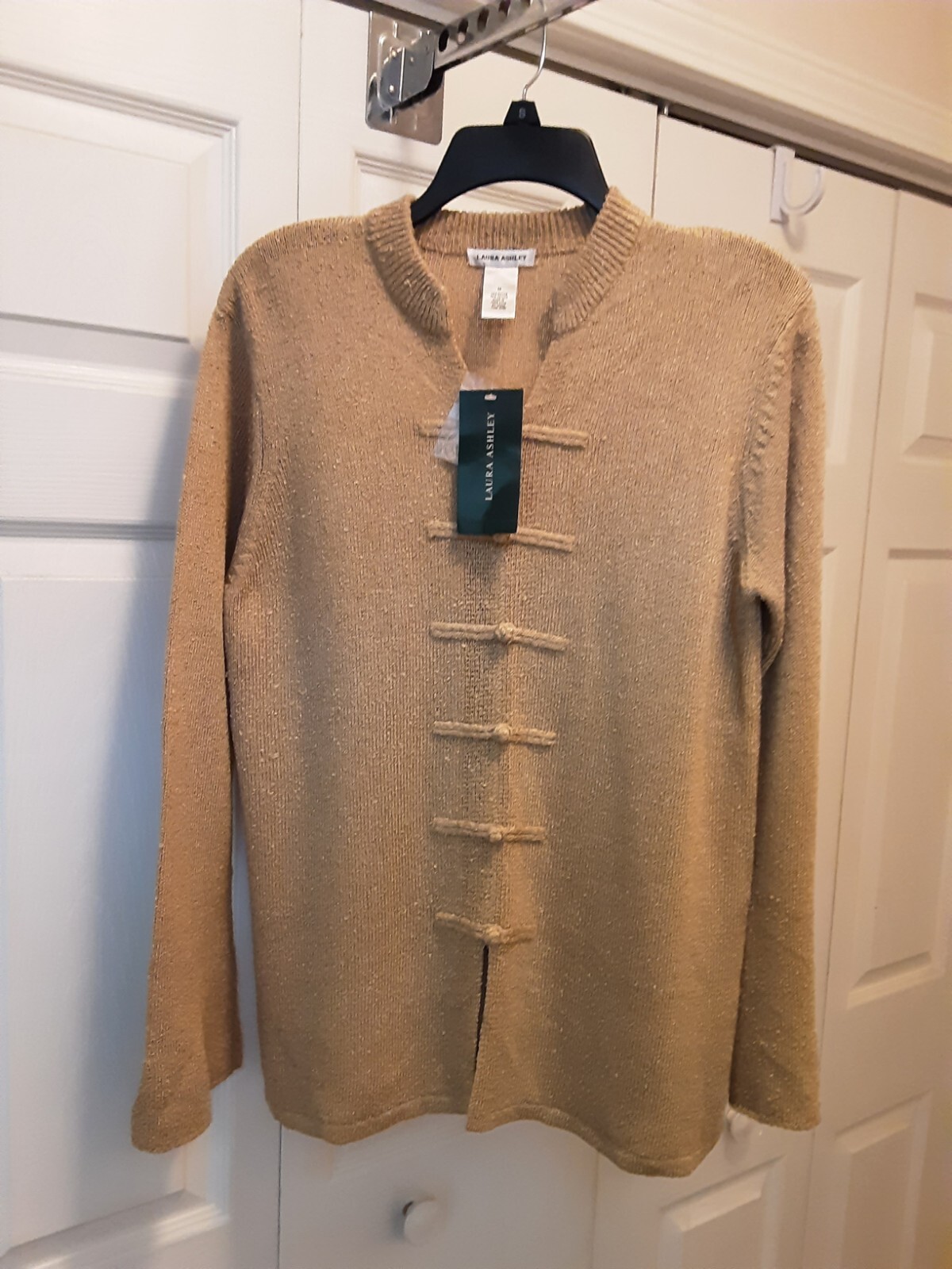 Vintage Laura Ashley Knit Tunic Sweater Size M Medium | eBay