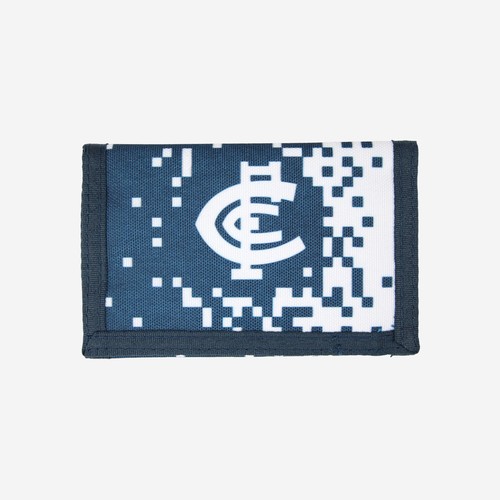 Carlton Blues AFL Money Wallet Coin Note and Card Compartments Holiday ...
