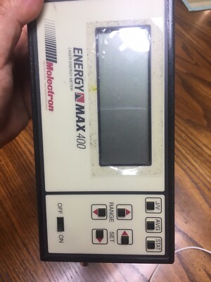MOLECTRON EM400 ENERGY MAX 400 LASER ENERGY METER | eBay