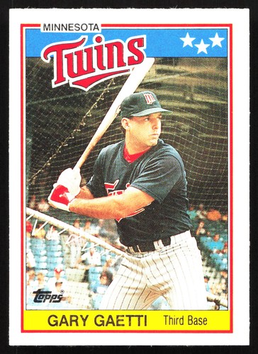 1988 Topps UK Minis Gary Gaetti #25 Minnesota Twins Baseball Card | eBay