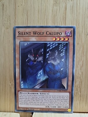 Yu-Gi-Oh!🏆Silent Wolf Calupo - 1st Edition🏆COMMON Card | eBay