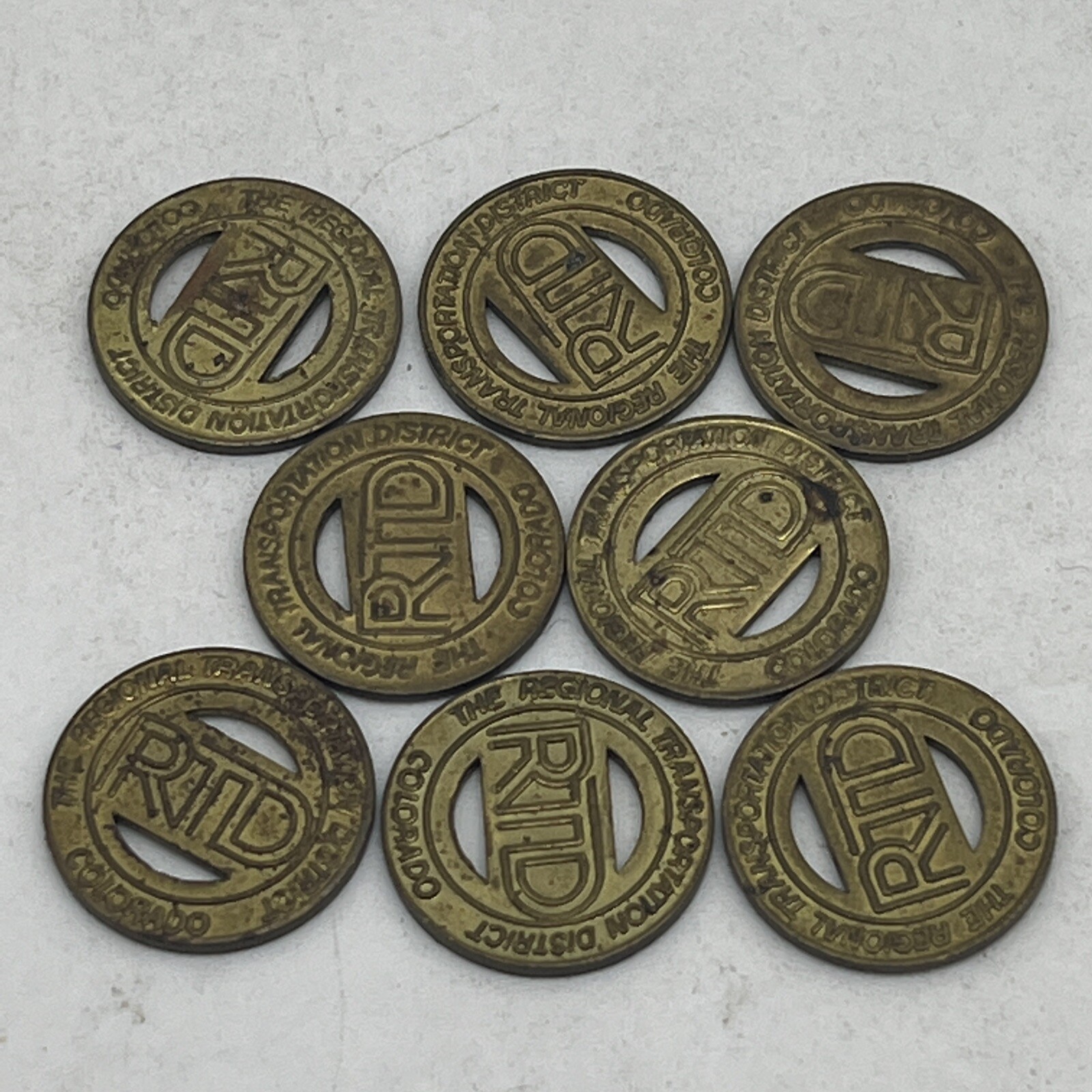 VINTAGE DENVER COLORADO RTD REGIONAL TRANSIT DISTRICT One Train Bus ...