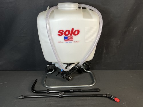 Solo 475-B Diaphragm Pump Backpack Sprayer 4 Gallon Capacity 60 PSI New ...