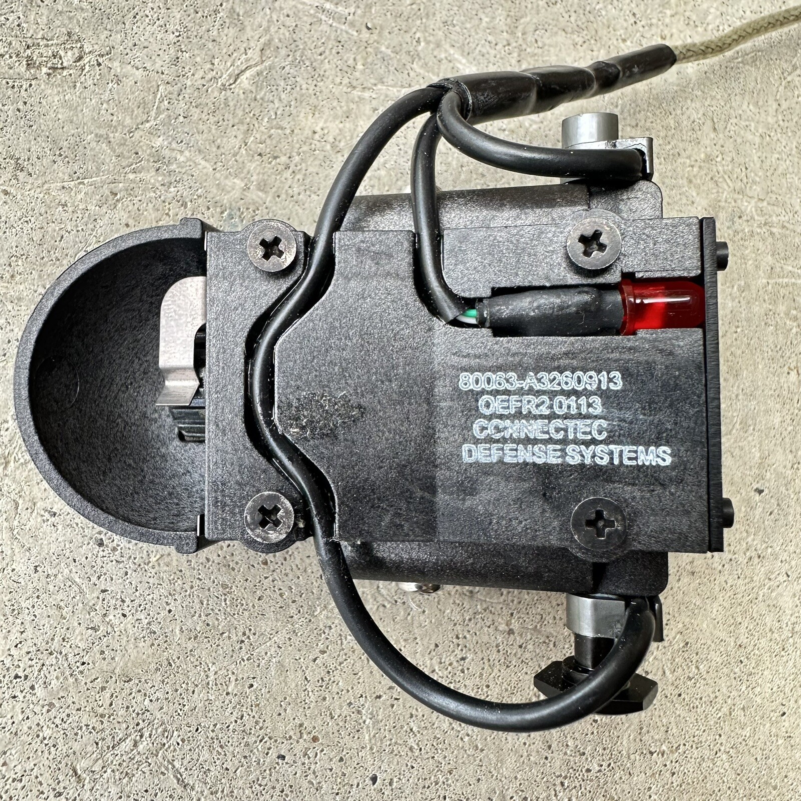 NOS ANVIS 6/9 Night Vision Pilot Helmet Mount NVG Goggle Viewer Flight ...