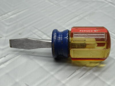Craftsman Stubby Flat Head 3in Screwdriver Forged-WF Made in USA ...