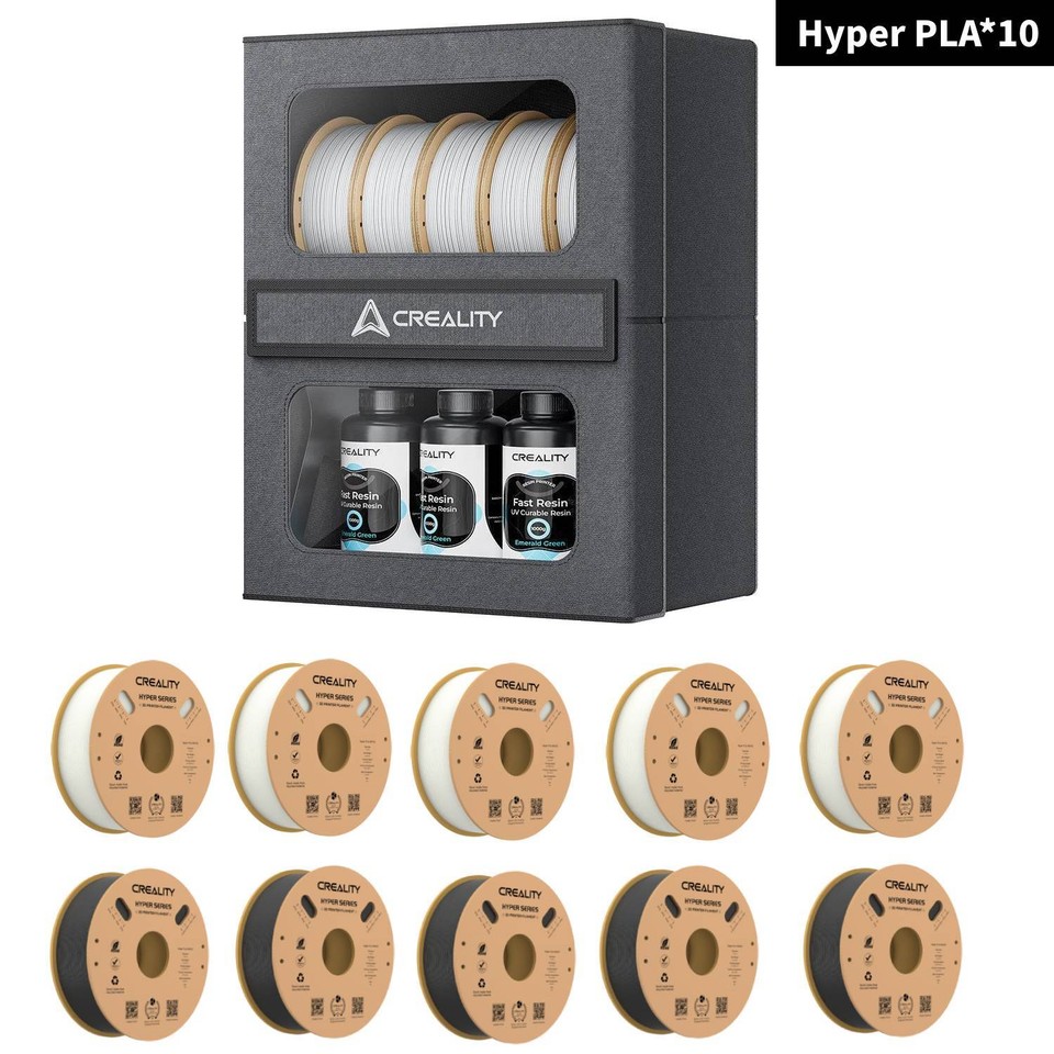 Creality Filament Storage Box with 10KG Filamnets Effortless ...