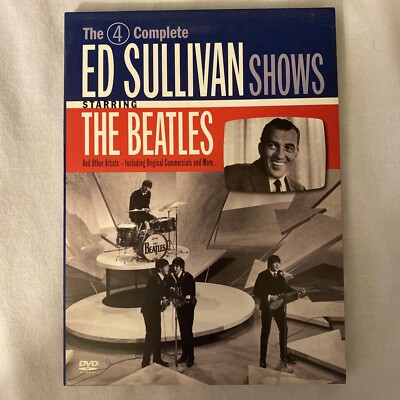 The 4 Complete Historic Ed Sullivan Shows Starring the Beatles (DVD ...