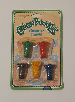 Vintage Cabbage Patch Kids Character Crayons | eBay Australia