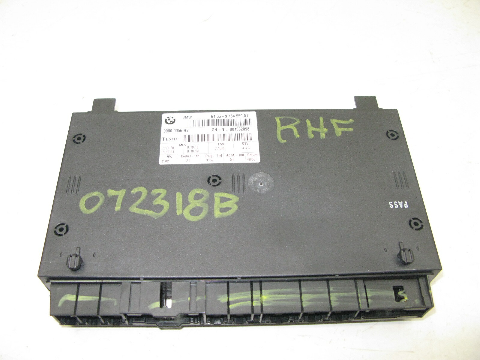 04-10 BMW E60 M5 528i 530i 525i 545i 535i Front Seat Module Left Right ...