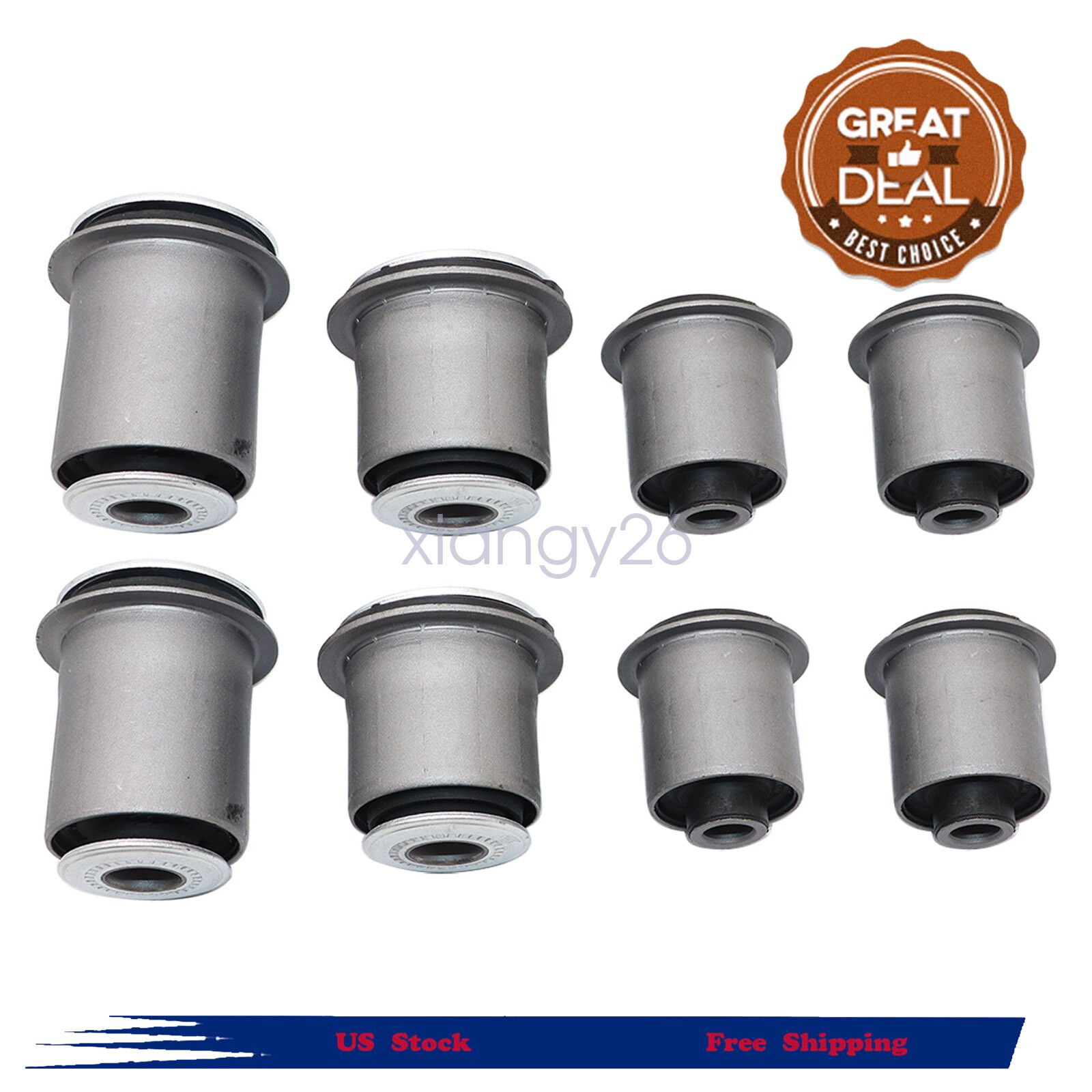 8x Fit Toyota Tundra Sequoia 48632-34010 Front Upper & Lower Control ...