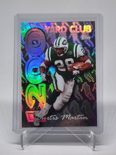 1999 Topps 1200 Yard Club #AM3 Curtis Martin HOF Insert - New York Jets ...
