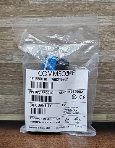 COMMSCOPE 360DPis-24LC-SM 760216762 FIBER OPTIC SINGLE MODE ADAPTER 360 ...