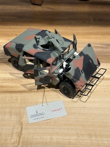 FRANKLIN MINT MILITARY "HUMVEE" M966 Camo Broken Mirror Drivers Side No ...