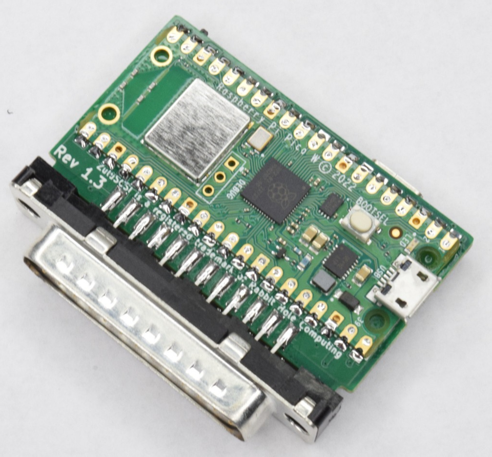 ZuluSCSI Pico Slim 1.3 External SCSI SD Disk Emulator DB25 WiFi ...