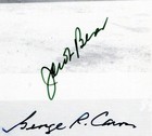 WWII ATOMIC BOMB MISSIONS: George Caron & Jacob Beser Signed Image ...