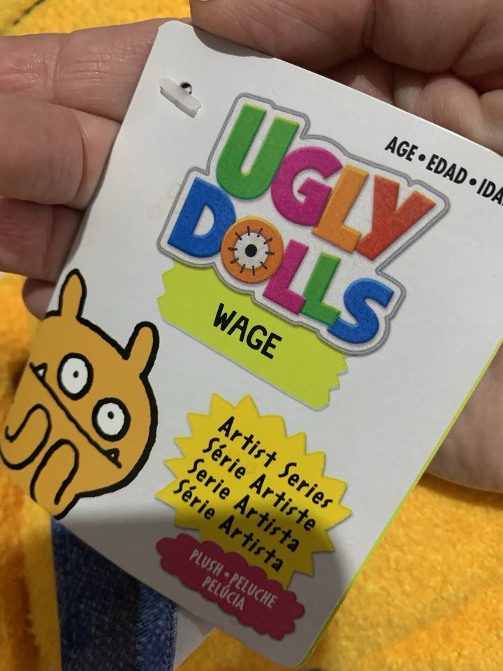 Ugly Doll Wage Plush Soft Toy 30cm | eBay UK