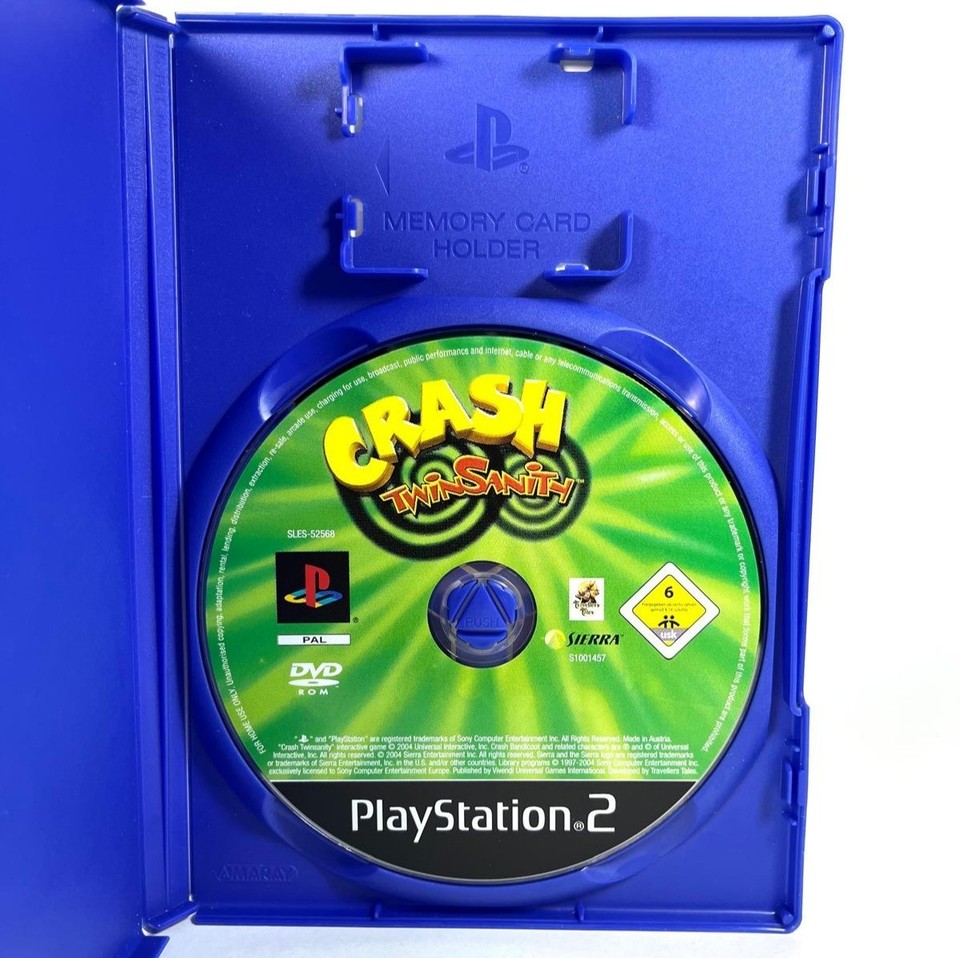 Crash Twinsanity – PS2 PlayStation 2 | PAL ITA | Ottime Condizioni | NO ...