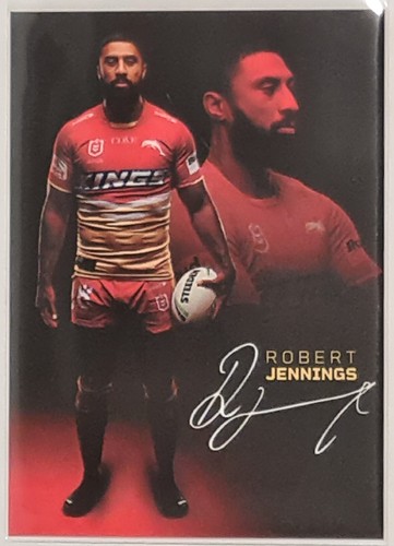 2023 NRL – DOLPHINS NRL TRADING CARD – ROBERT JENNINGS *DOLPHINS V ...