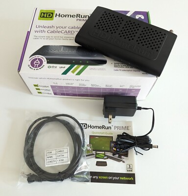 Silicondust HDHomeRun PRIME (HDHR3-CC) - CableCARD with 3 Tuners ...