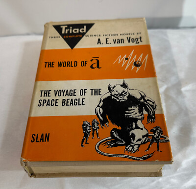 Triad Three Complete Science Fiction Novels by A.E. van Vogt HC w Dust ...