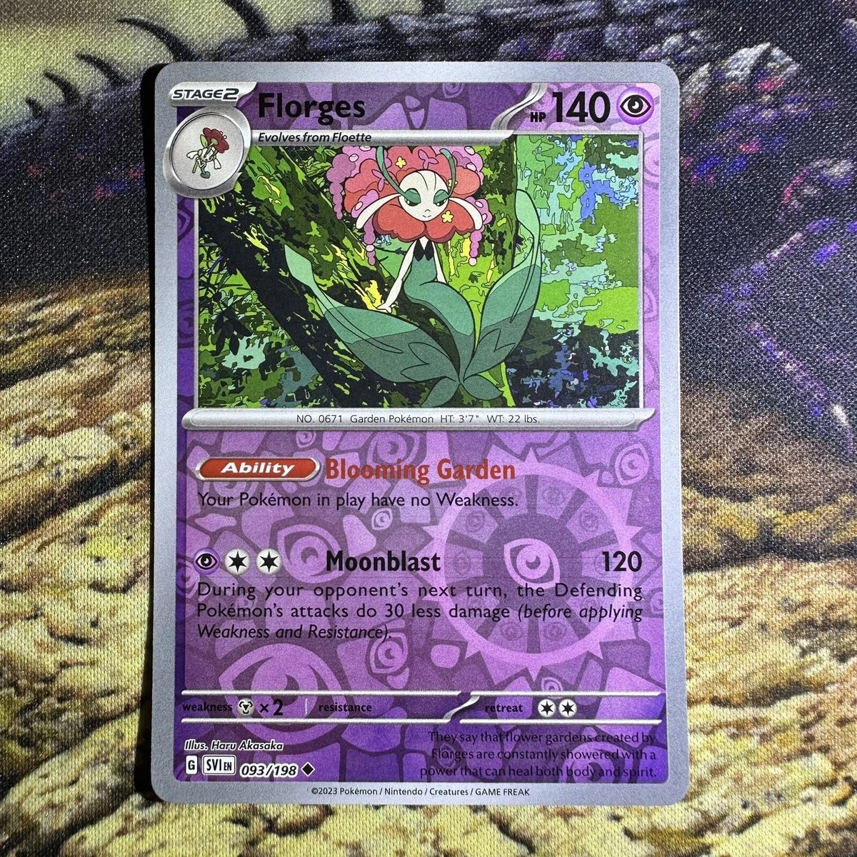 Florges Pokemon Card