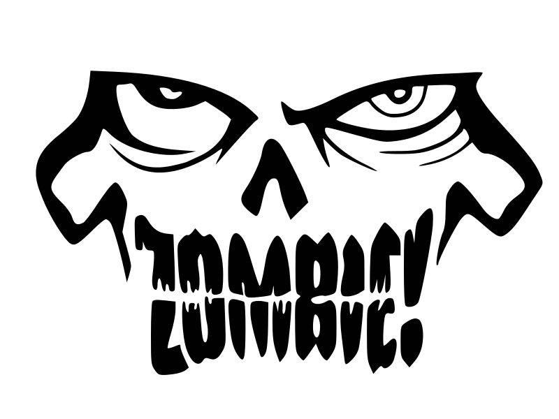 Zombie Decals Horror