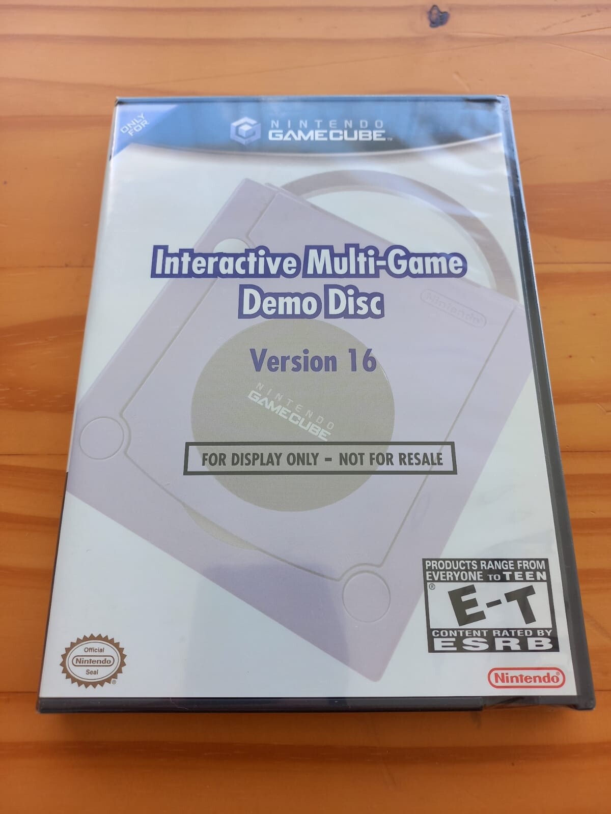 Brand New Sealed Demo Disc Kiosk Version 16 Nintendo GameCube | eBay
