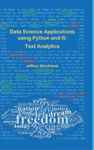 Jeffrey Strickland Data Science Applications using Python and R (Relié) | eBay