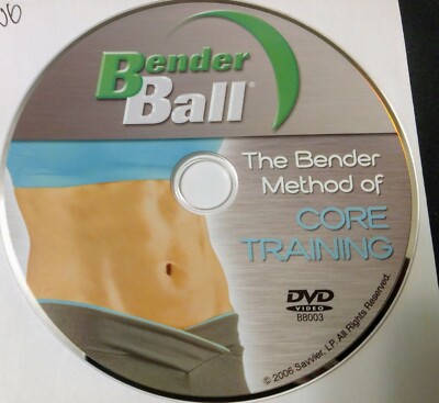 Bender Ball Core Training DVD 2006.**Disc Only** Free Shipping, No ...
