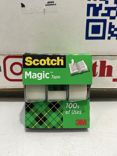 Scotch Invisible Matte Finish Magic Tape with Dispensers 3/4 Inches x ...