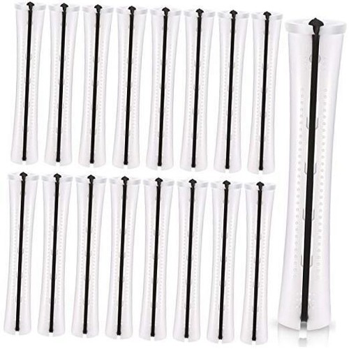 60 Pcs Perm Rods for Long Hair Plastic Curl Rods 1 Count (Pack of 60 ...