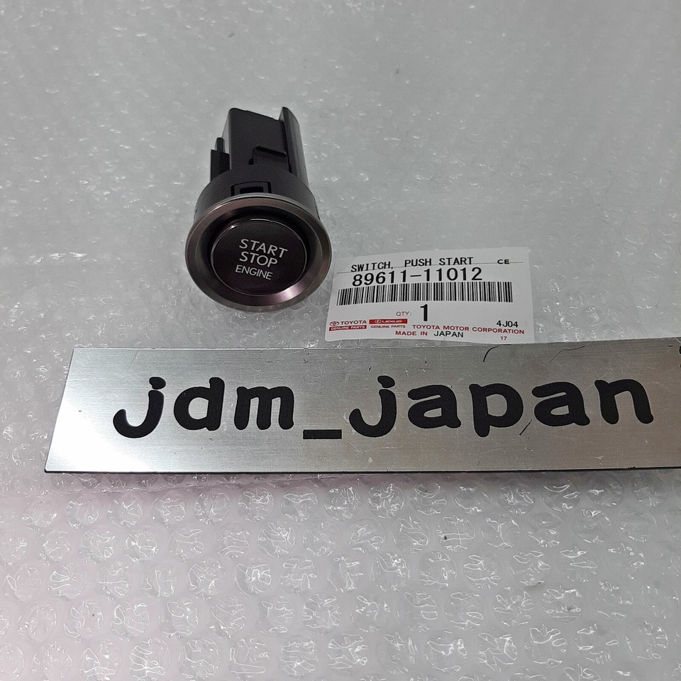 TOYOTA LEXUS Genuine 89611-11012 Push Start Stop Engine Button Switch ...