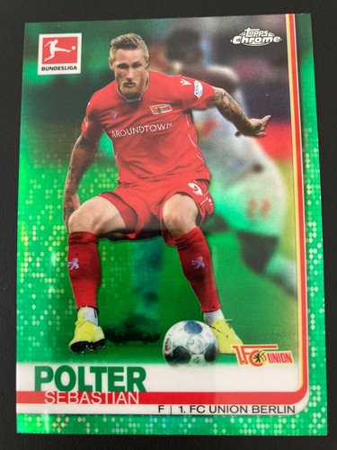 2019-20 Topps Chrome Bundesliga Green Refractor Sebastian Polter ed/99 ...