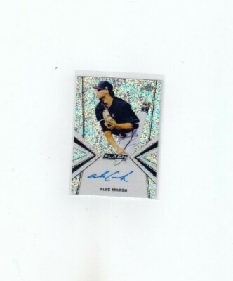 2019 Leaf Flash Alec Marsh Autographed Card, #BA-AM1, Royals | eBay