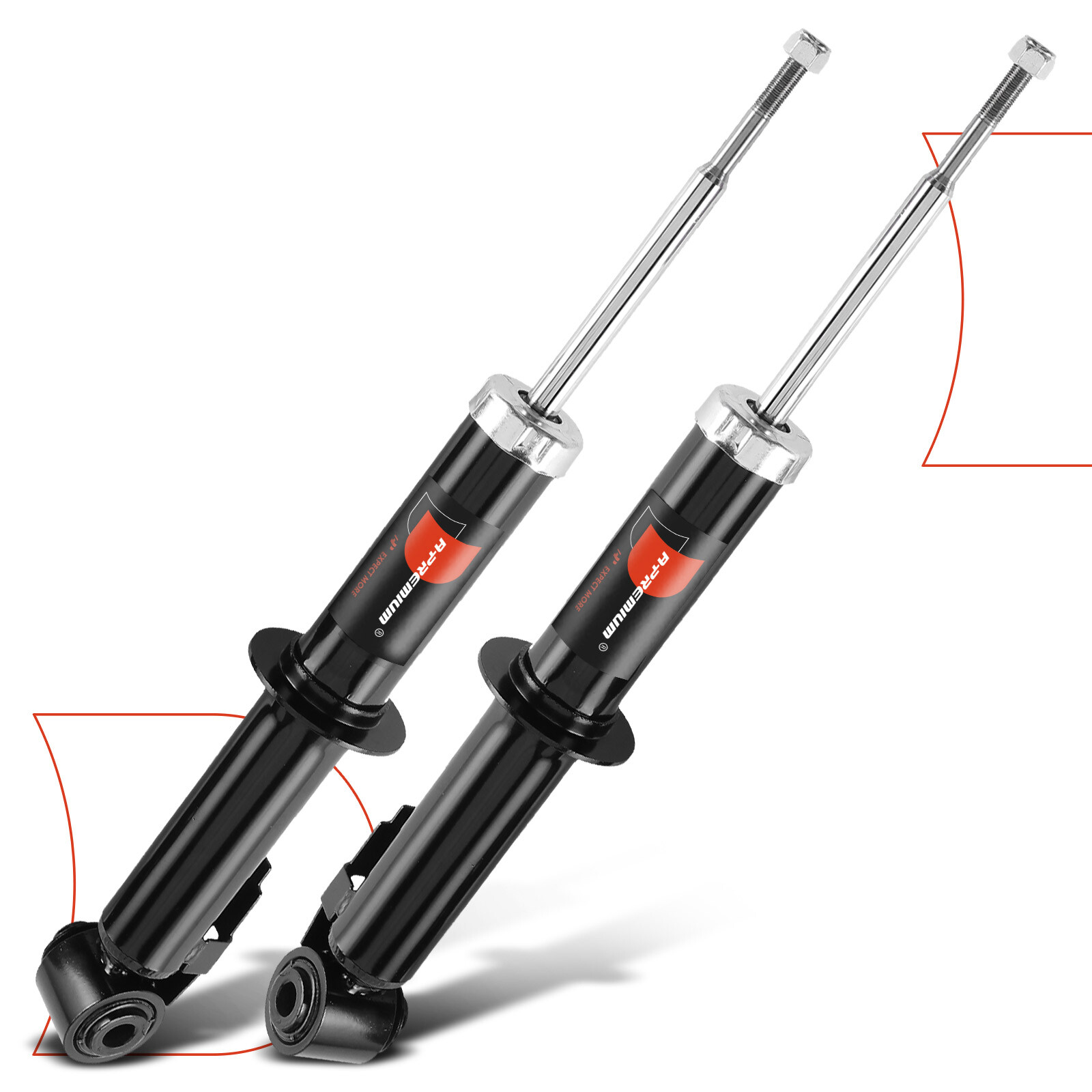 2xStoßdämpferFederbeinHintenfürMINI Mini Countryman R60 Paceman R61 ...