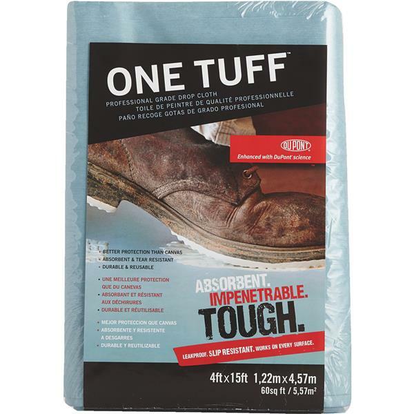 (12)-Trimaco One Tuff Cloth 4 Ft. x 15 Ft. Heavy-Duty Drop Cloth | eBay