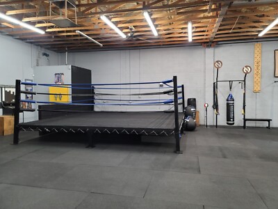 Complete PROLAST PROFESIONAL 18ft x 18ft Boxing Ring in great condition ...