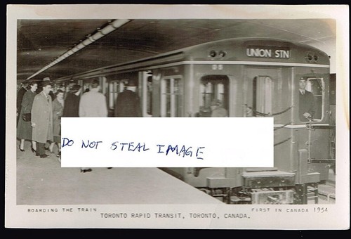 Original Postcard Canada's First Subway Toronto | eBay