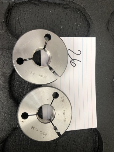 2x 7/8-14 UNEF-3A Thread Plug Guage | eBay