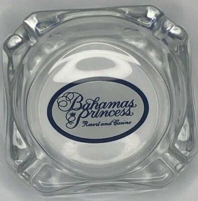 Bahamas Princess Resort And Casino Vintage Glass Ashtray | eBay