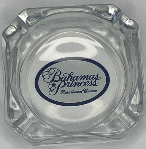 Bahamas Princess Resort And Casino Vintage Glass Ashtray | eBay