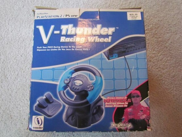 InterAct V-Thunder (B00005YVRS) Racing Wheel for sale online | eBay