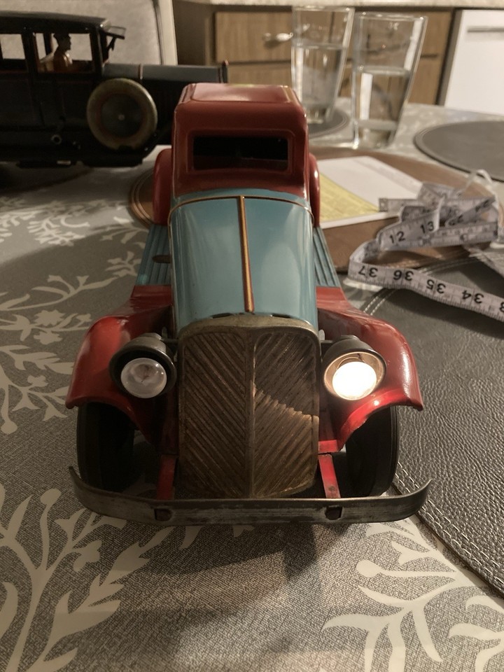 1930s Marx Electric Coupe Battery Operated Original Rare Color ...
