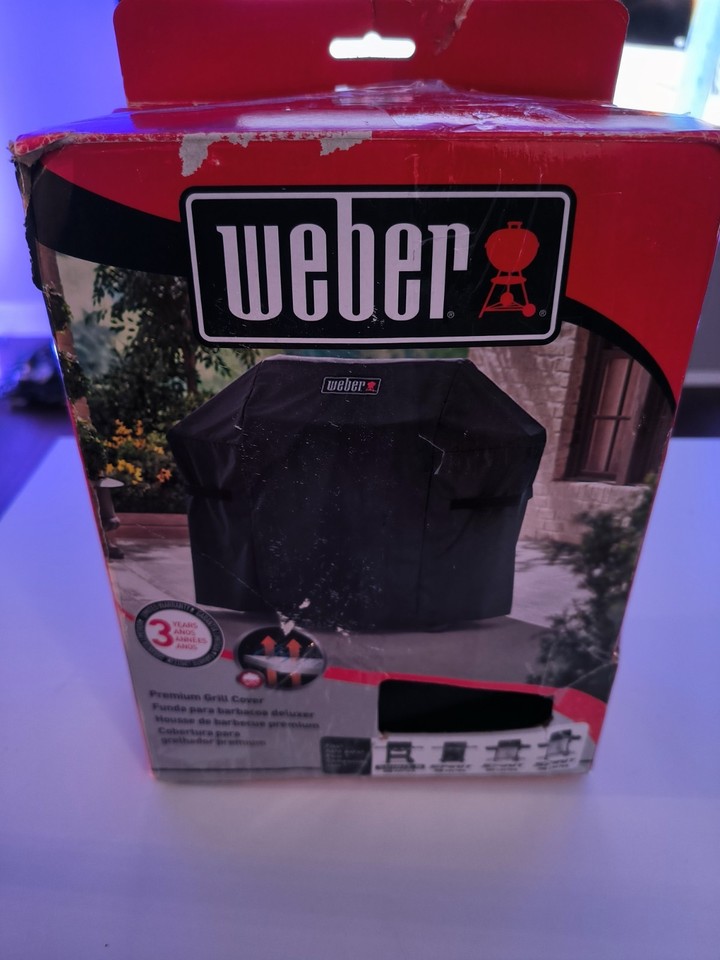 Weber 7139 300 Series Burner Premium Gas Grill Cover New 77924049606| eBay