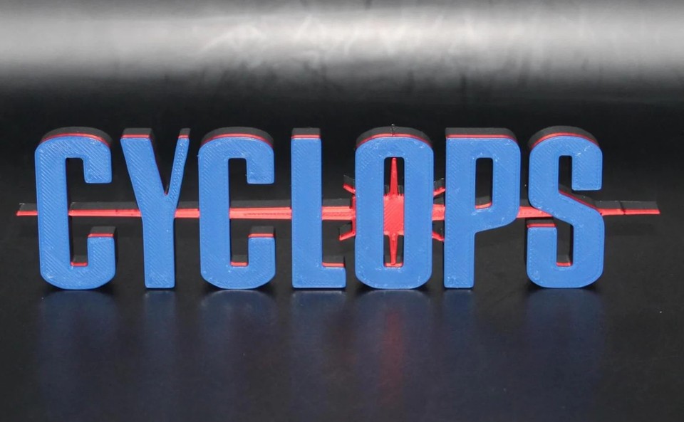 Cyclops 3D printed Logo Sign Wall Desk Shelf Art | eBay