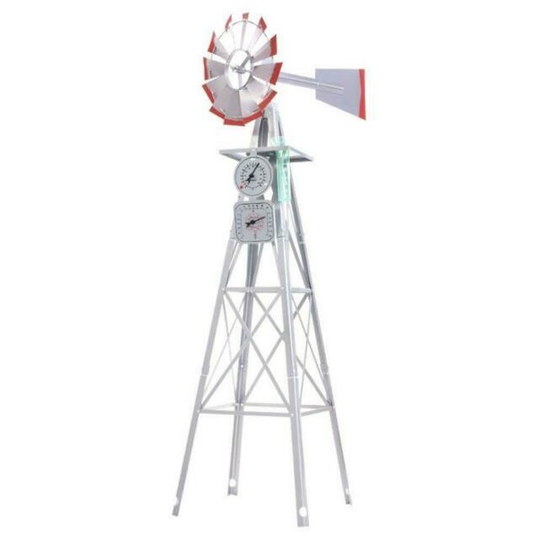 Garden Windmill 6FT 186cmr Ornamental Windmill - Grey (GWM-6FT-GR) for ...