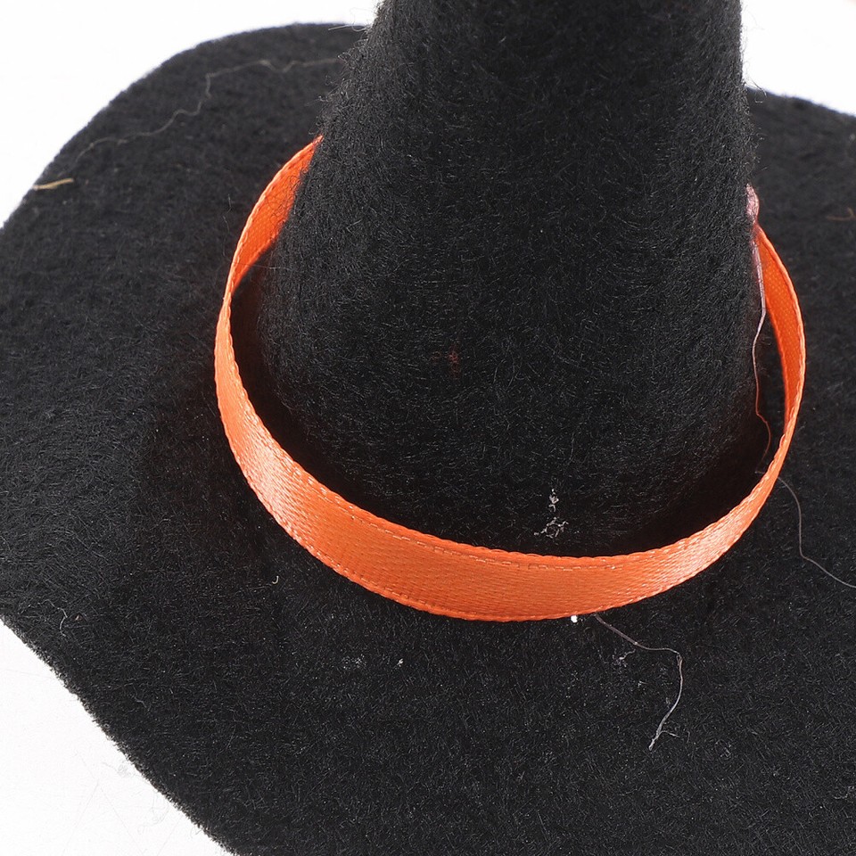 12pcs Miniature Doll House Witch Hats Mini Halloween Witch Hats and ...
