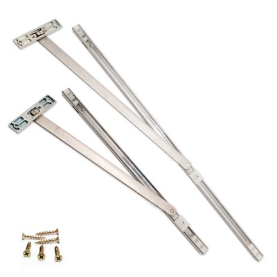 uPVC Door Restrictor Arm 90 & 135 Degree Stainless Steel Stay Open Hold ...