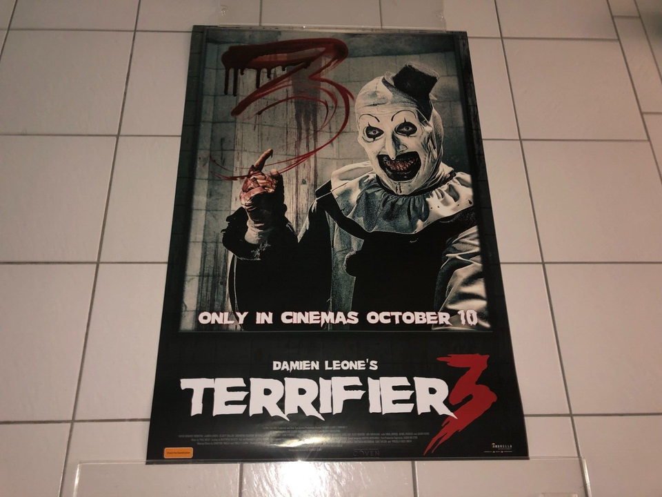 TERRIFIER 3 2024 OCT 10 LEONE'S R.RATED CULT HORROR & GORE DS OS CINEMA ...